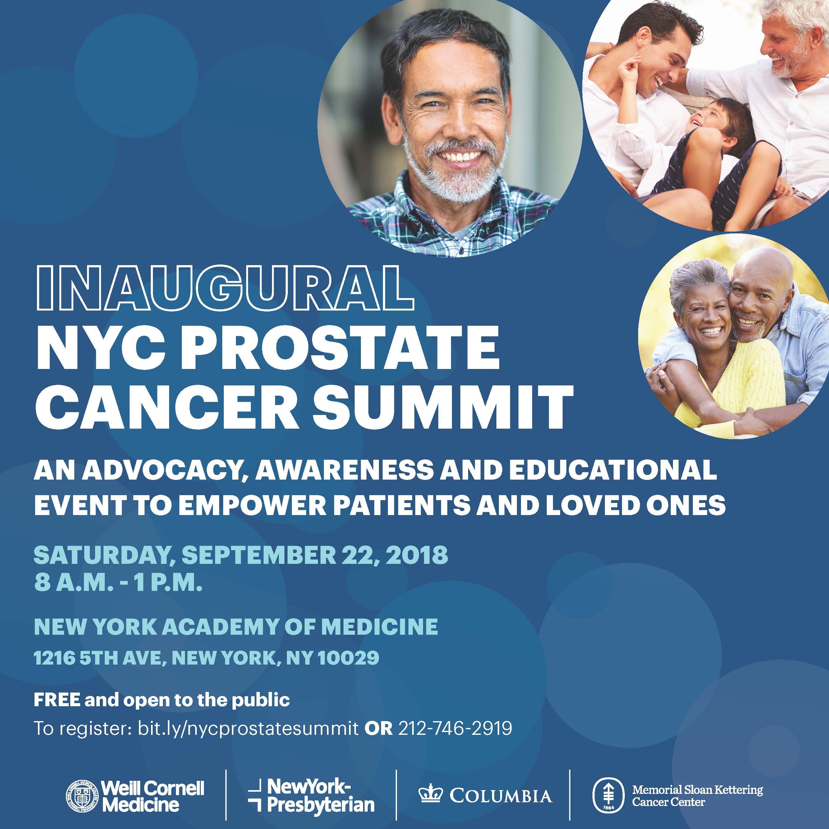 Inaugural NYC Prostate Cancer Summit – What's New in GU?